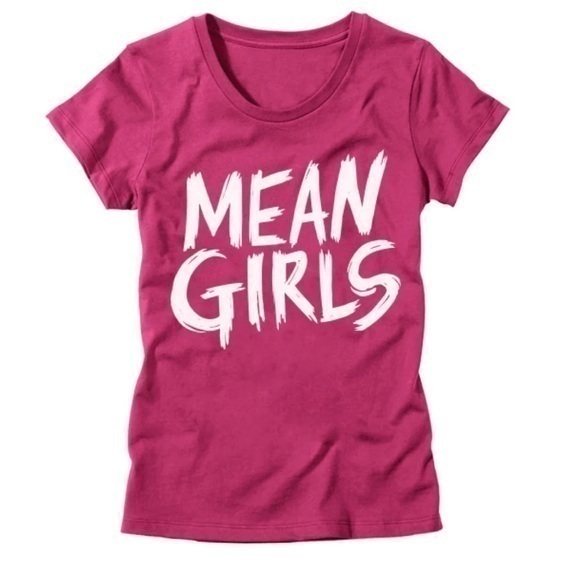 Mean Girls | Tops | Mean Girls Pink Short Sleeve Tee S | Poshmark